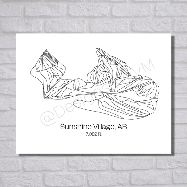 Trail Map Line Art Svg - Etsy