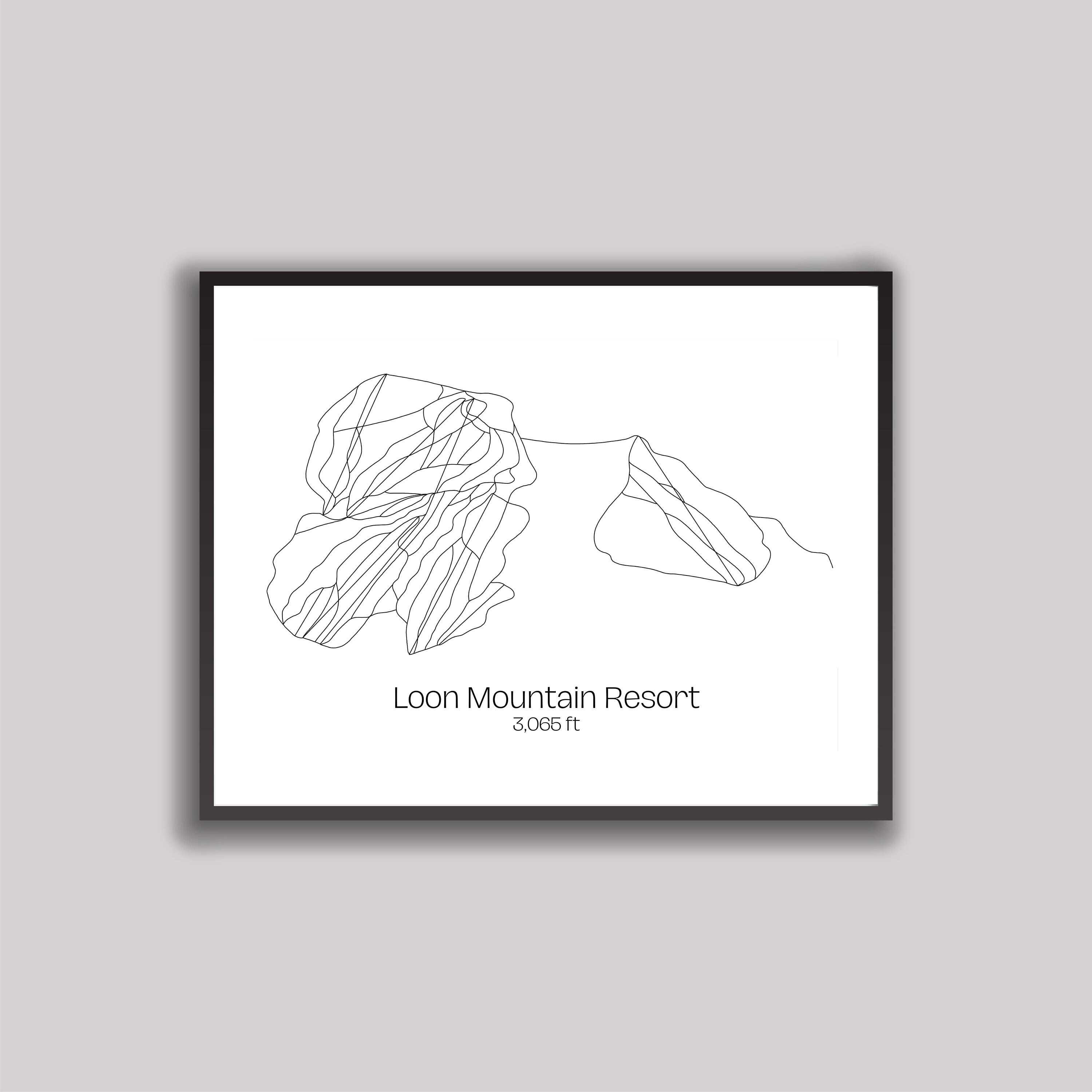 Loon Mountain Trail Map Pdf