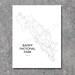Banff National Park, Alberta Canada - Minimal Map Art (instant Digital ...