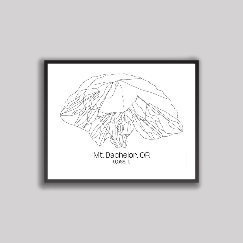 Custom Ski Hill Maps - Etsy