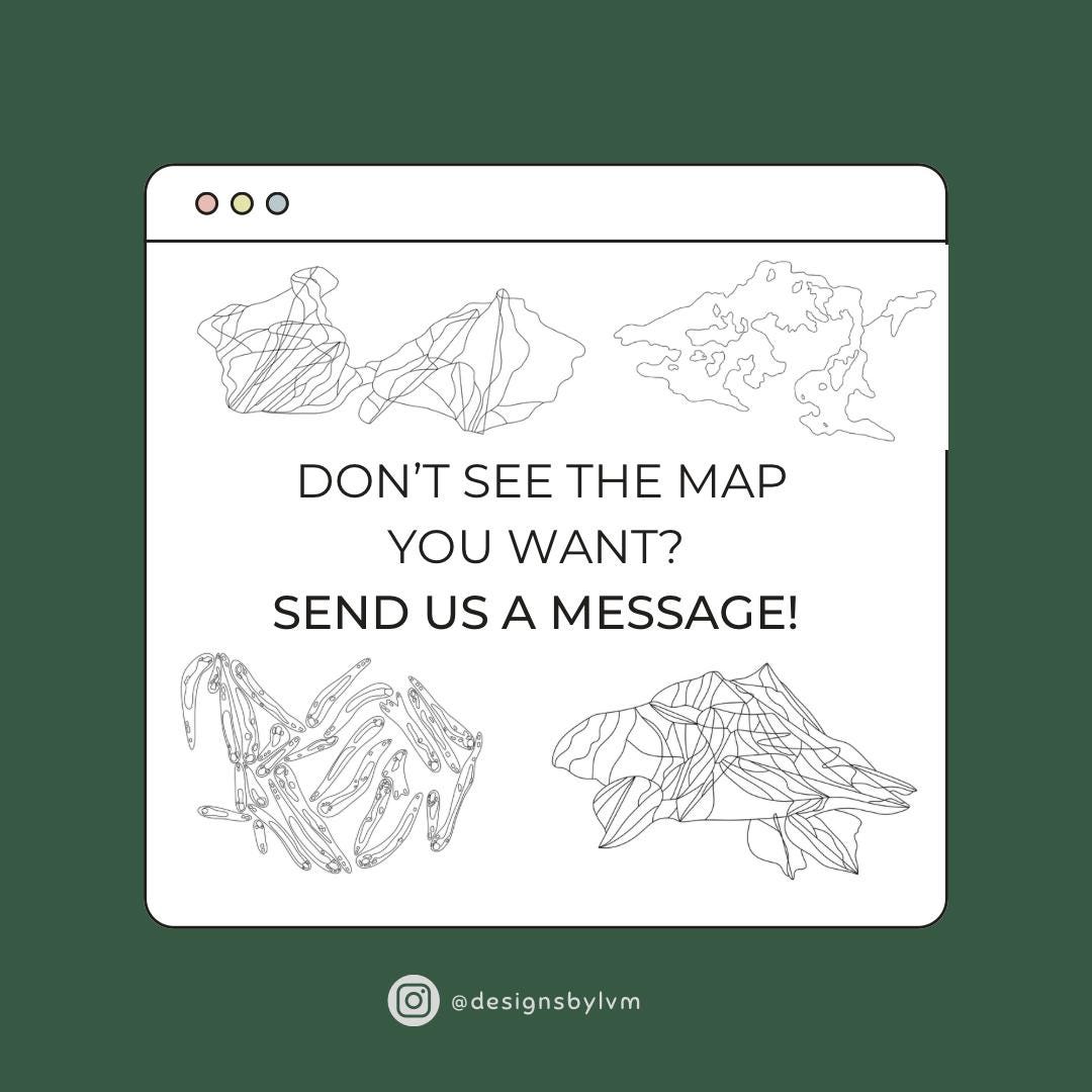 Ski Hill / Trail Map Art - Hakuba Happo-one, Japan (digital Print) - Etsy