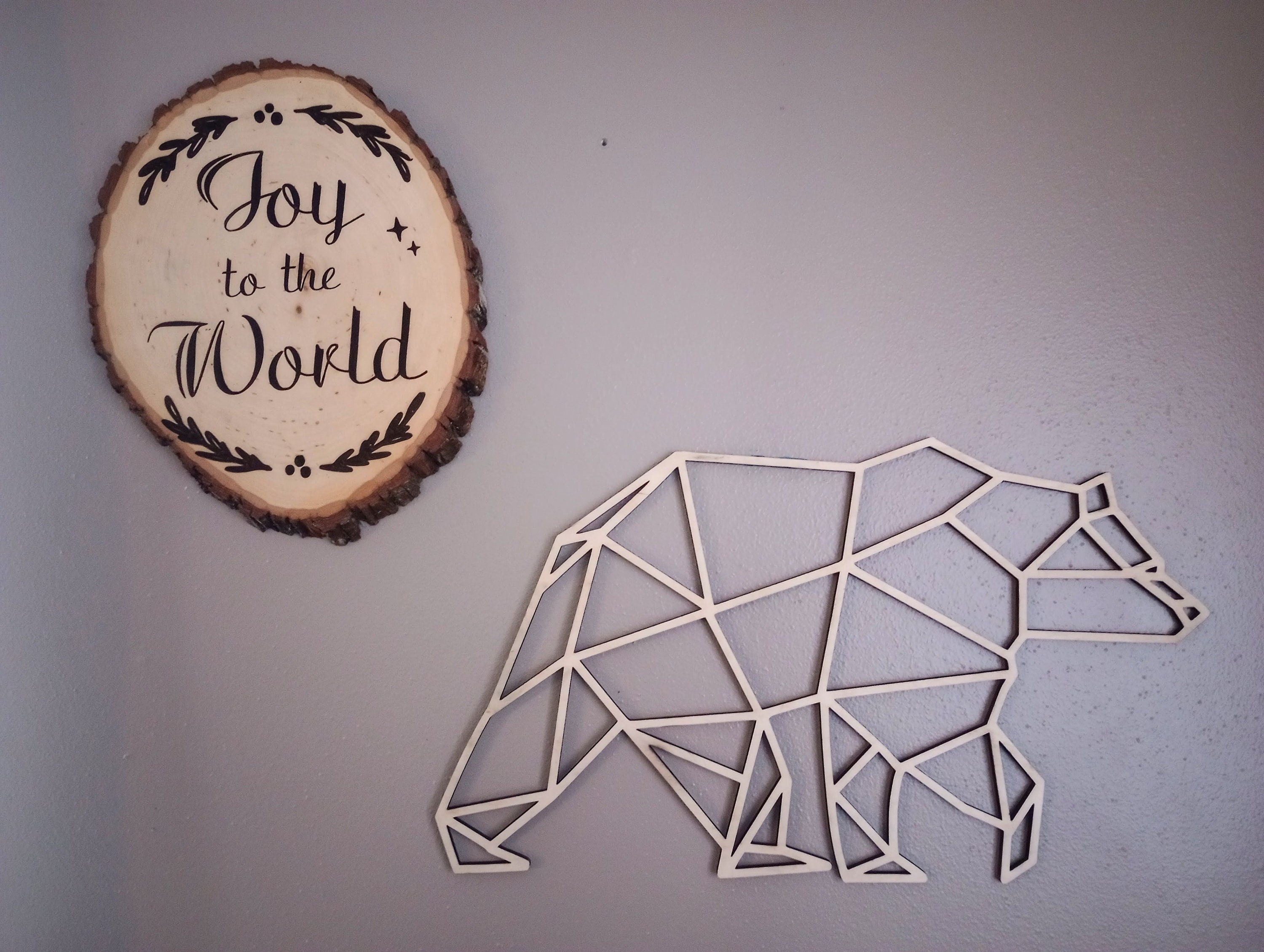 Geometric Bear - Theo, Digital Download, Svg., Home Decor, Wall Hanging ...