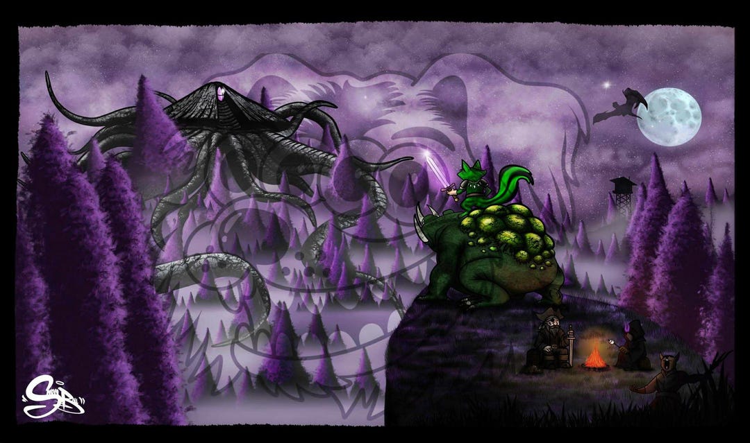 The Adventures of Chatterfang - Etsy