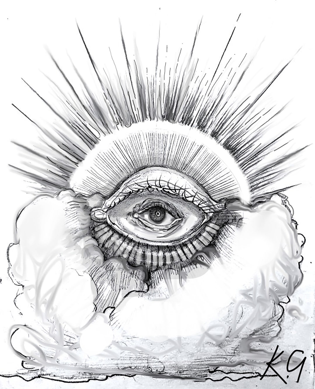 The Third Eye - Print - Etsy