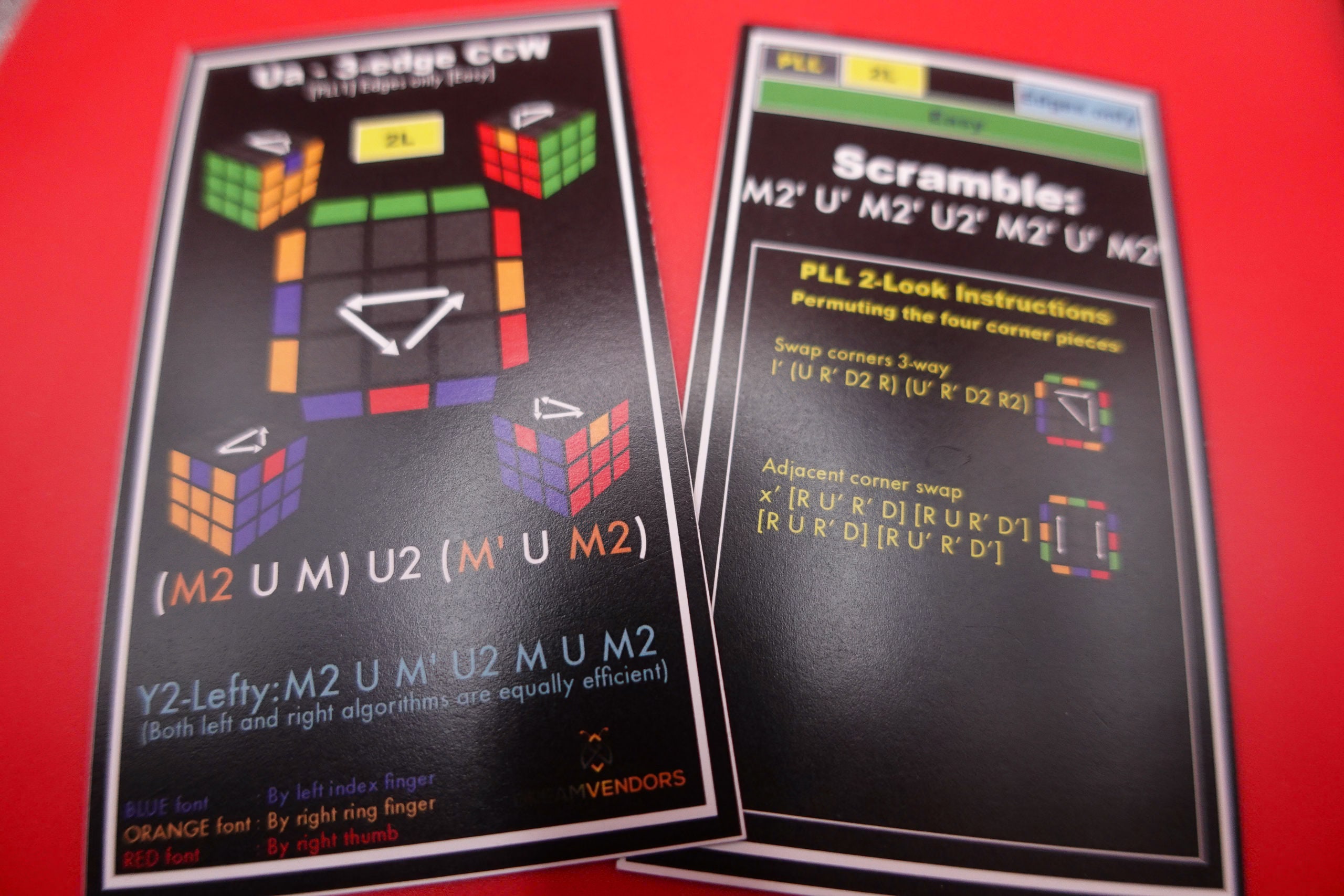 Speedcubing Flashcard Deck - CFOP Last-layer Cards - Highly Organized ...