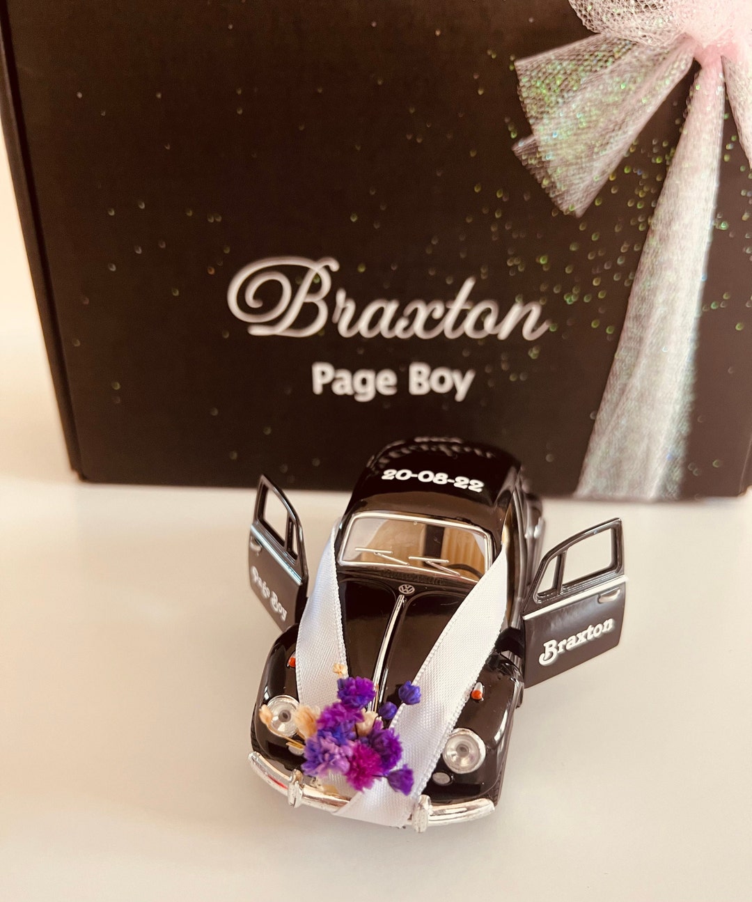 Wedding Day Personalised Name Page Boy Best Man Ring Bearer Name Gift ...