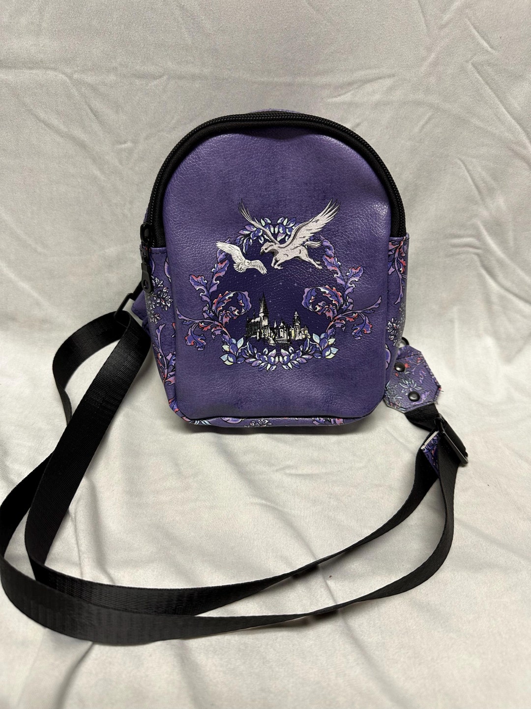 Floral Wizard School Mav Pack Sling Bag - Etsy