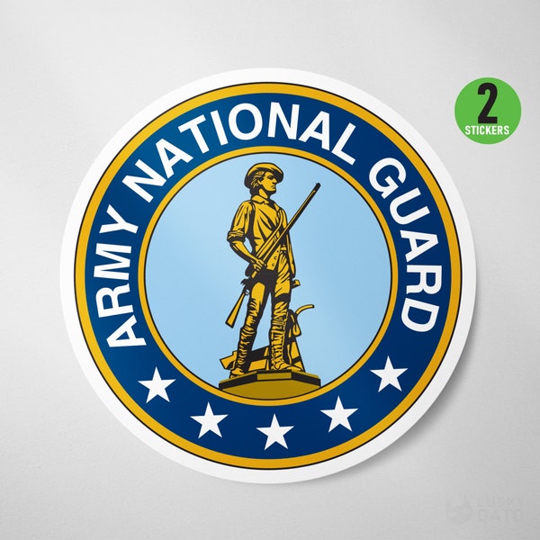 National Guard Sticker - Etsy