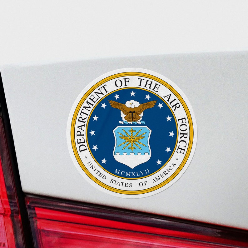 2 Pack - US Air Force Symbol Decal Vinyl Sticker - Etsy