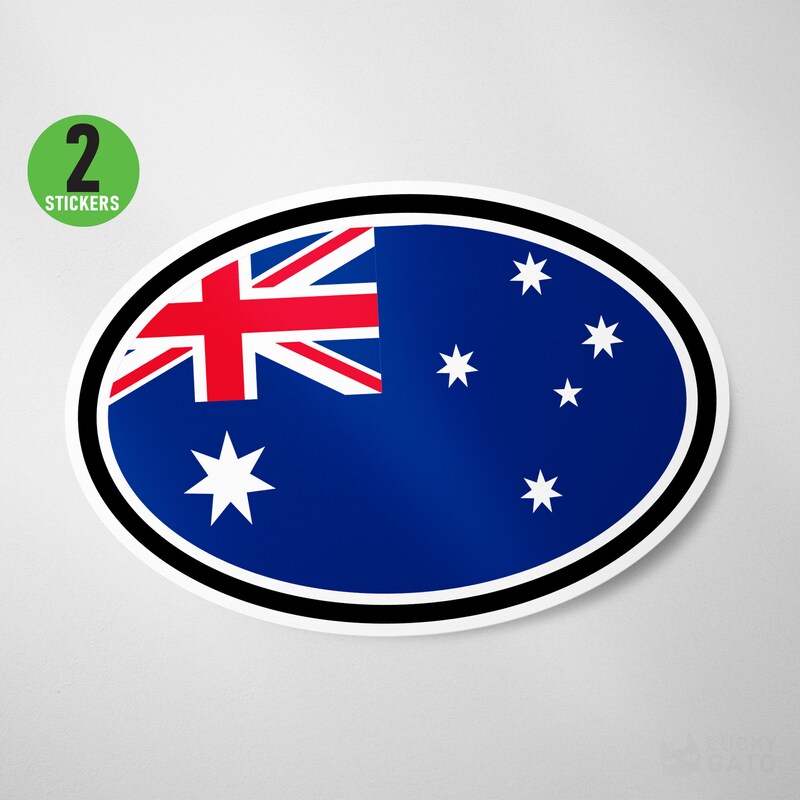 Australia Flag Decal - Etsy