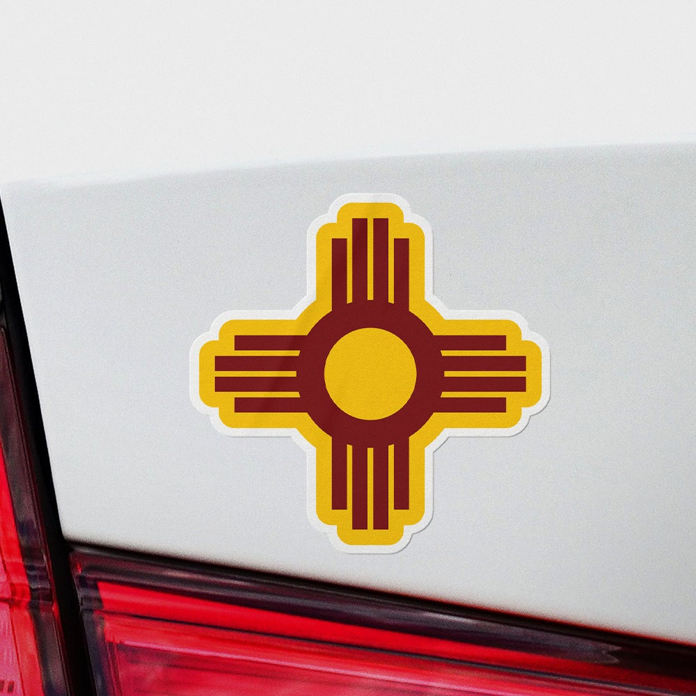 2 Pack - New Mexico Zia Symbol Decal Vinyl Sticker - Etsy
