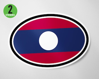 Laos Decal - Etsy