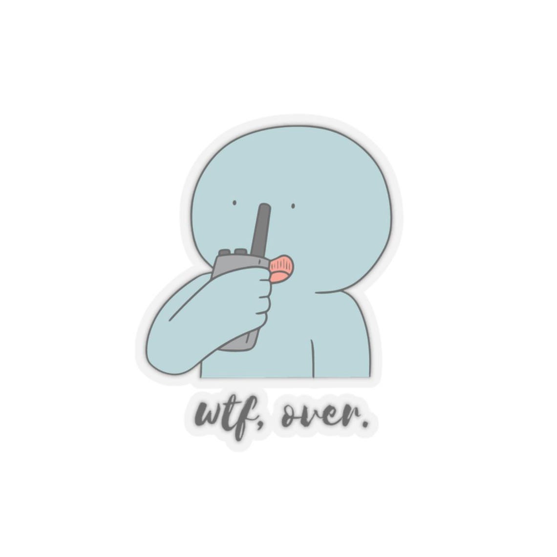 Walkie Talkie Sticker - Etsy