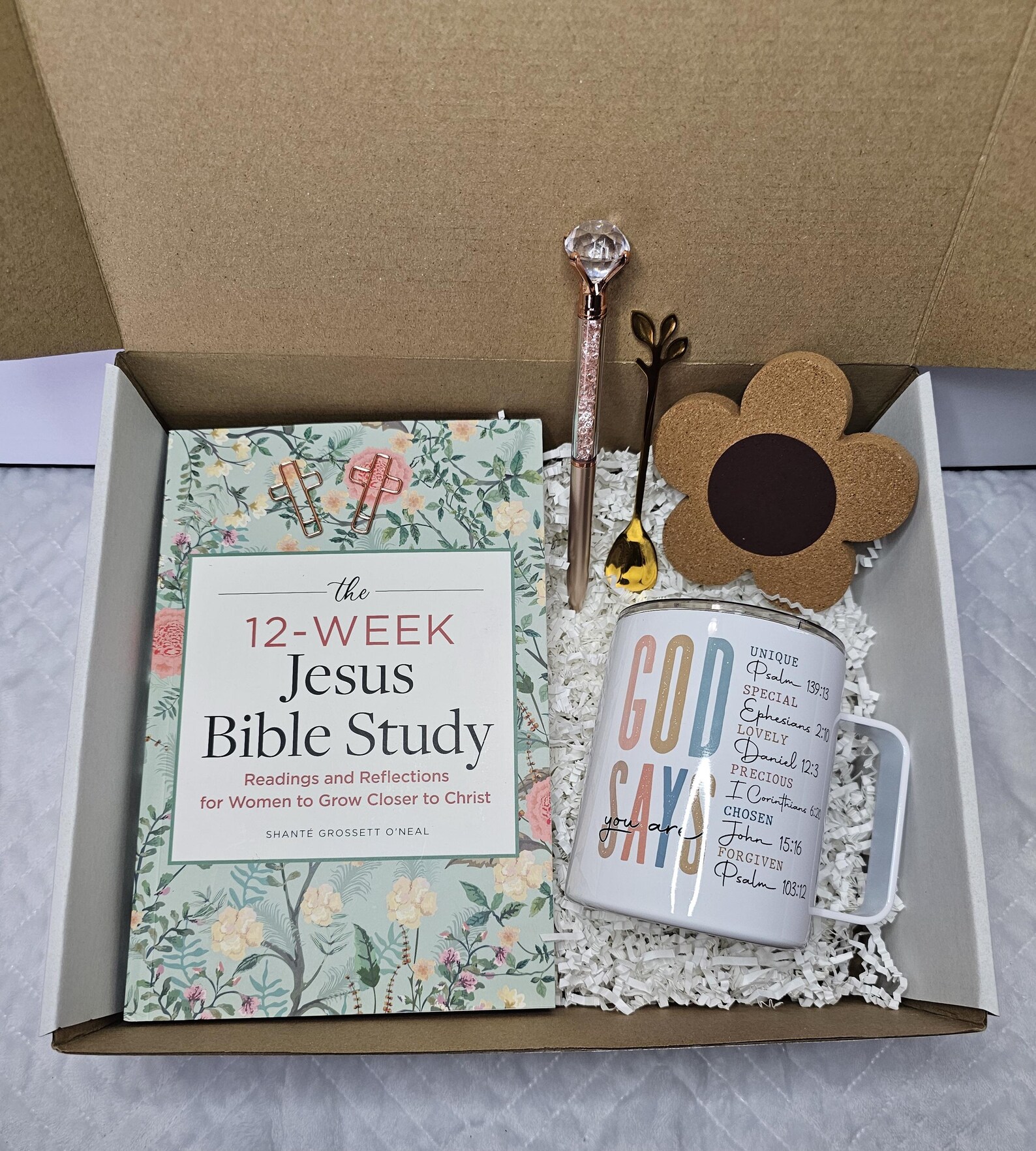 Christian Gift Box for Women. the 12 Week Jesus Bible Study - Etsy