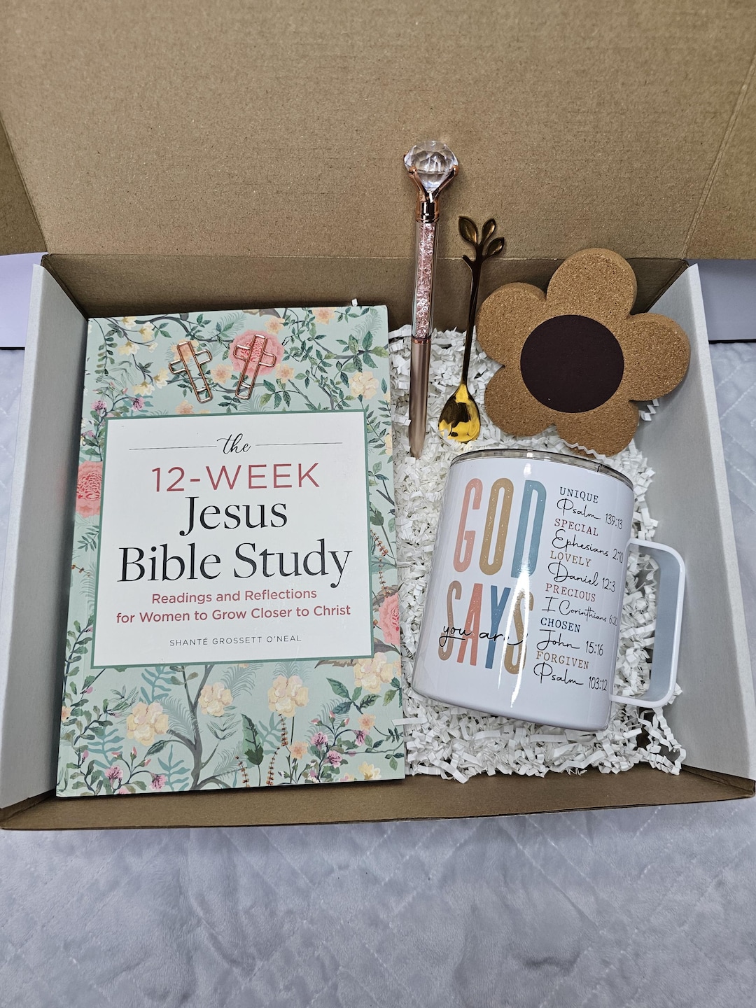 12 Week Jesus Bible Study Gift Box - Etsy