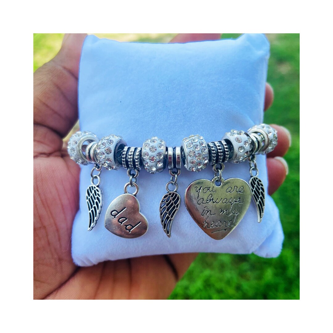 Family Memory Charm Bracelet Custom Charm Bracelet Personalized ...