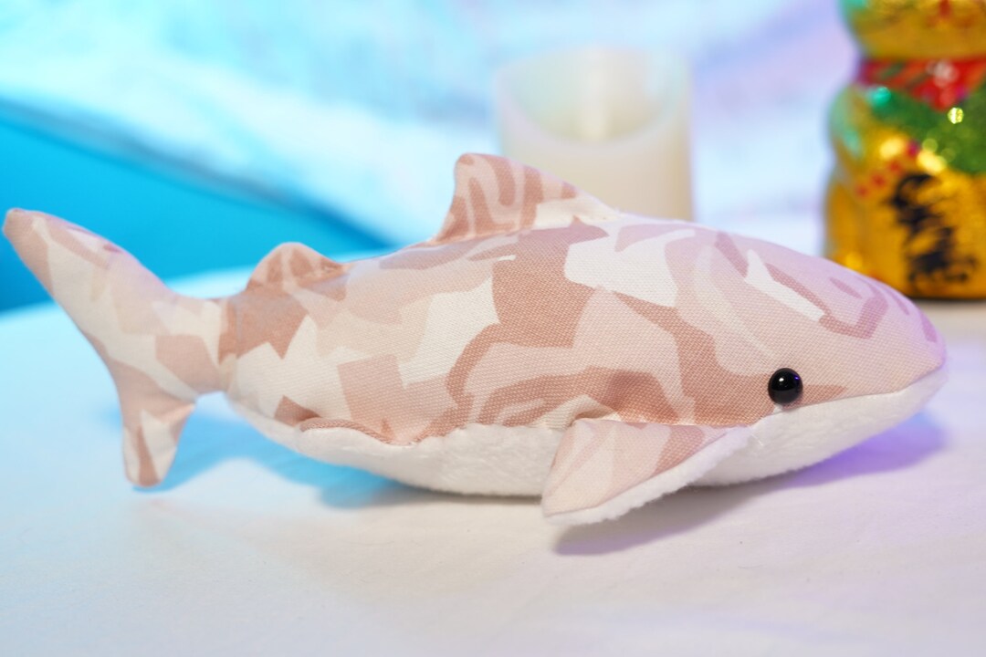 Bernard the Whale Shark // Stuffed Animal // Ocean Nursery Decor ...