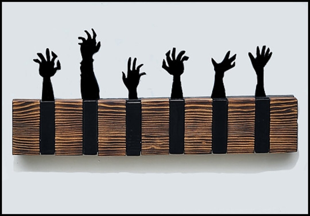 Halloween Decorations -- Zombie Hands -- (6 Pack) - for Modern Entryway ...
