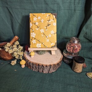 Small Yellow Cherry Blossom Paper Journal - Etsy