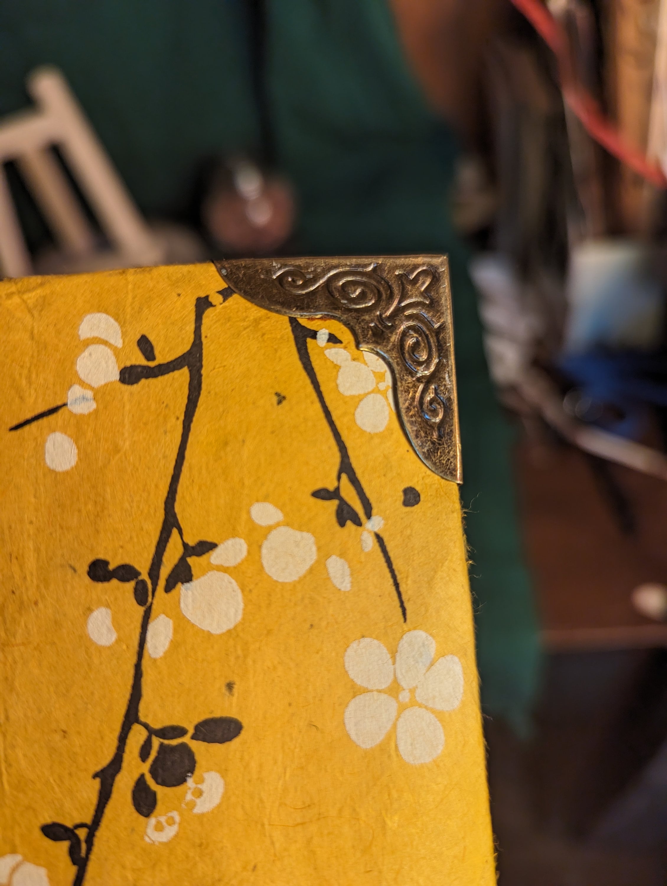 Small Yellow Cherry Blossom Paper Journal - Etsy