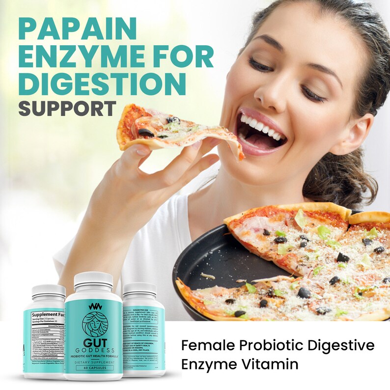 Womens Gut Health Support Supplement | Female Probiotic Digestive ...