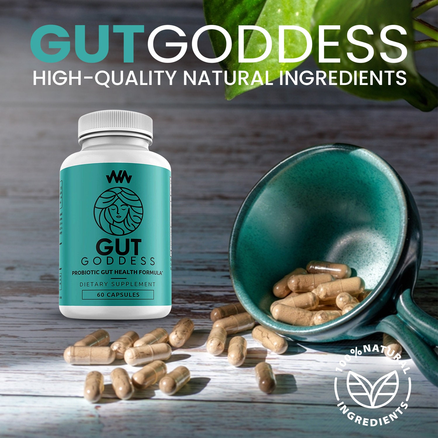 Womens Gut Health Support Supplement | Female Probiotic Digestive ...