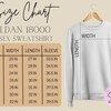 Gildan 64000, G640 Size Chart, T-shirt Mockup, Unisex Softstyle Tee ...