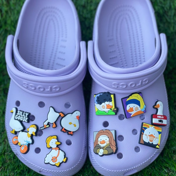 Silly Goose Croc Charms - Etsy