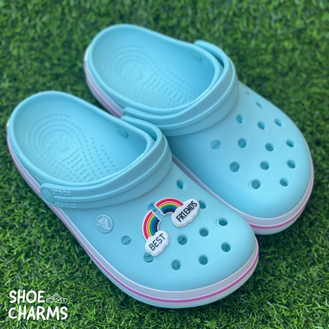 Best Friends Shoe Charms | Besties Charms | BFF Accessories | Matching ...