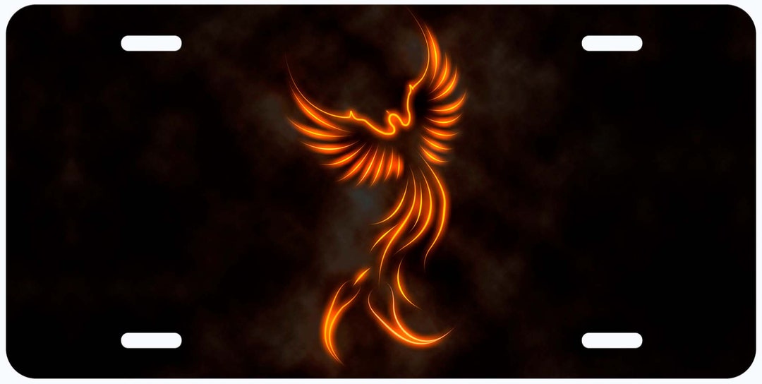 Phoenix Bird Car Size Novelty Auto License Plates - Etsy