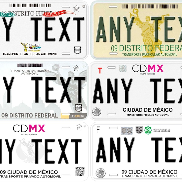 Fake License Plates - Etsy