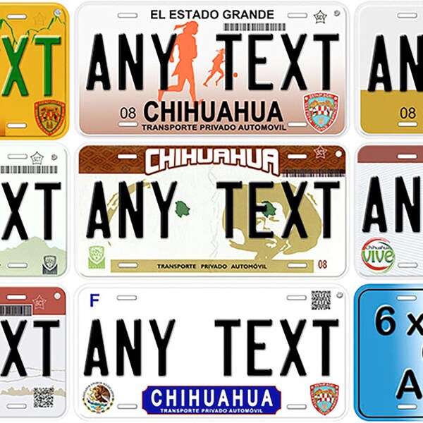 Chihuahua Car Plate - Etsy