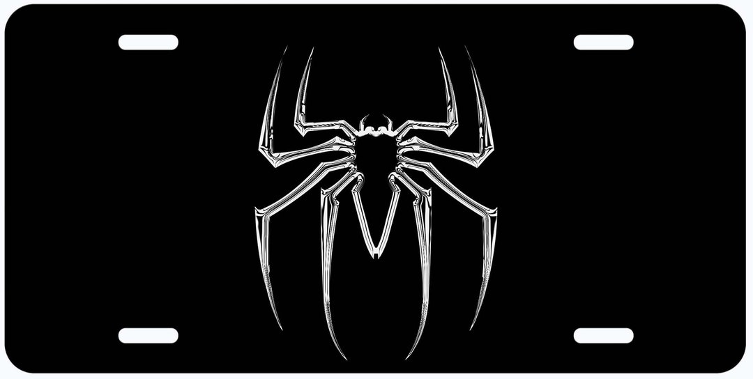 Spider Black Car Size Novelty Auto License Plates - Etsy