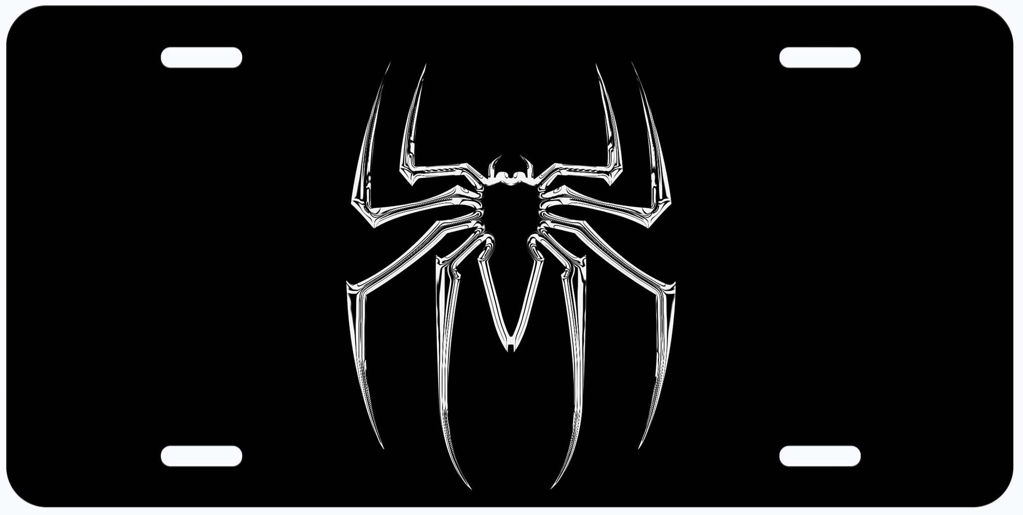 Spider Black Car Size Novelty Auto License Plates - Etsy