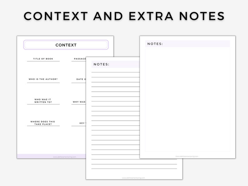 COMA Inductive Bible Study Guide Printable, In-depth Scripture ...