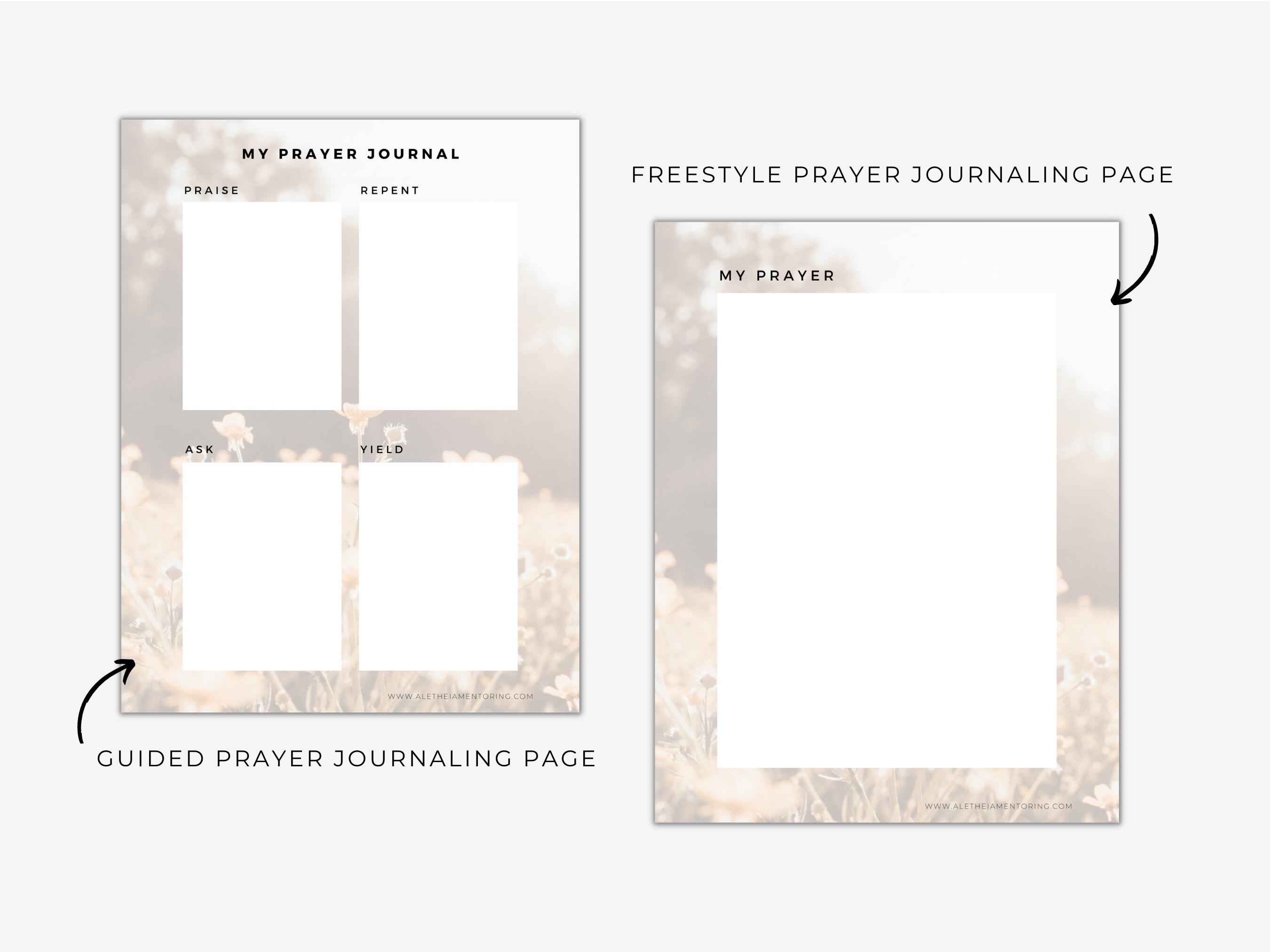 Prayer Scripture Writing Plan Printable, PRAY Prayer Method, Bible ...