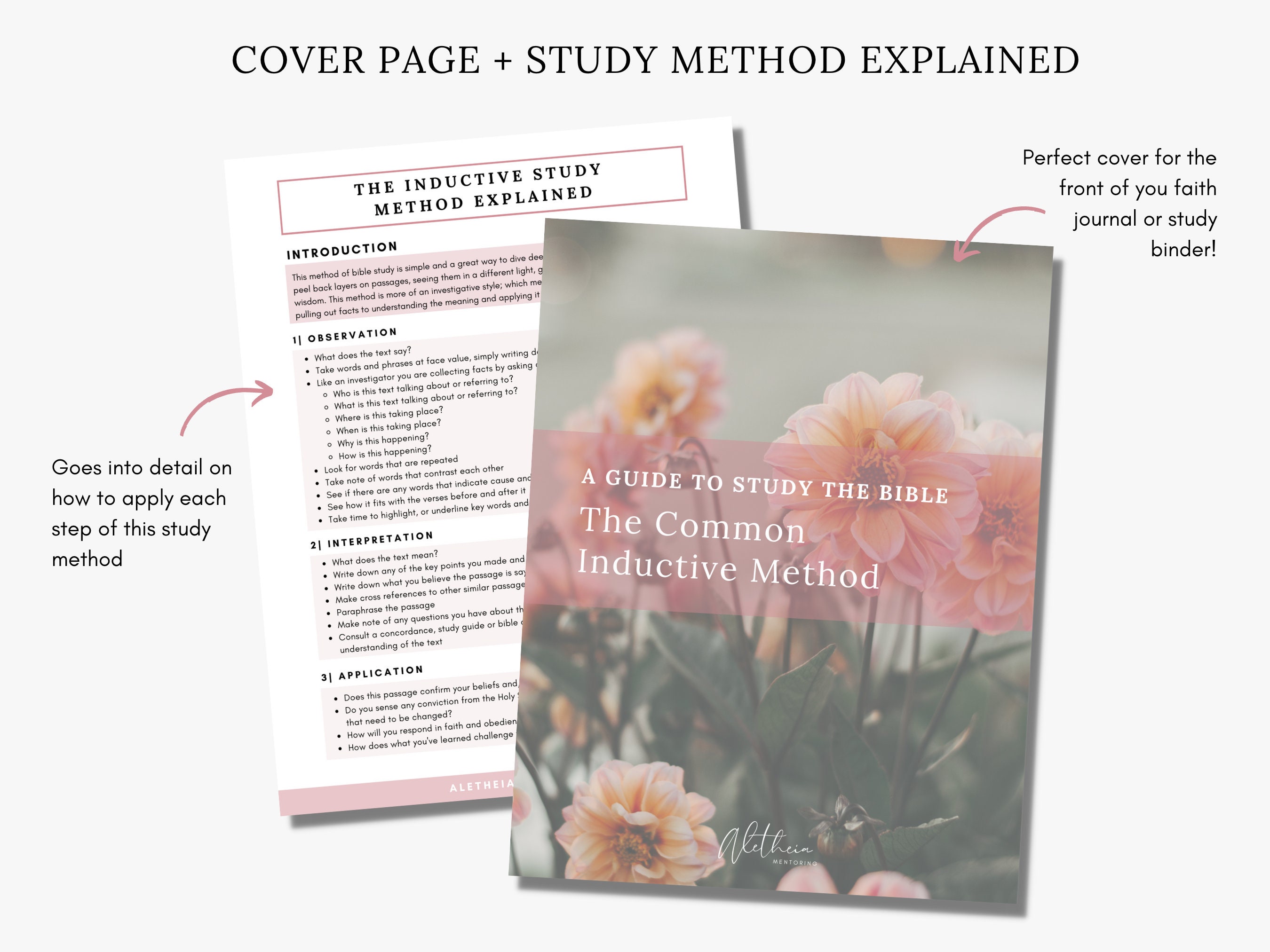 Common Inductive Bible Study Method Printable, How to Study the Bible ...