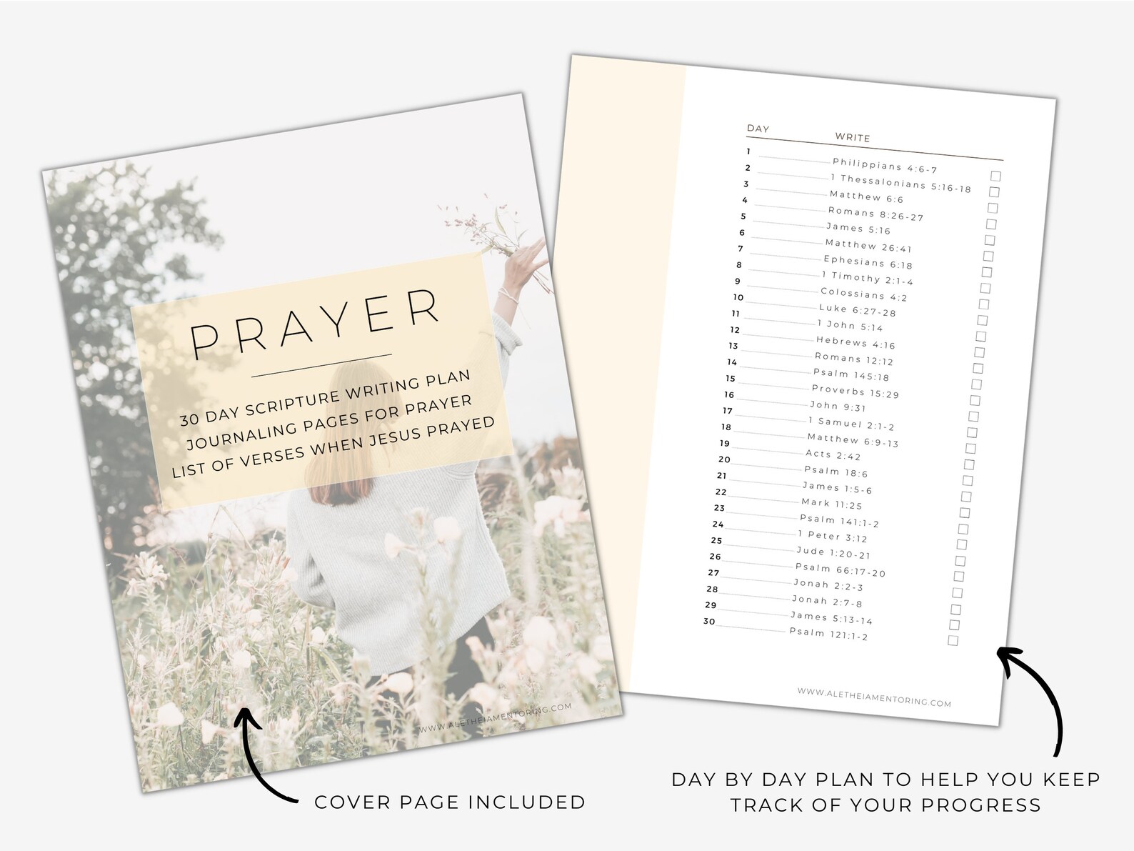 Prayer Scripture Writing Plan Printable, PRAY Prayer Method, Bible ...