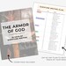 Armor of God Scripture Writing Printable 30 Day Bible Plan - Etsy Canada