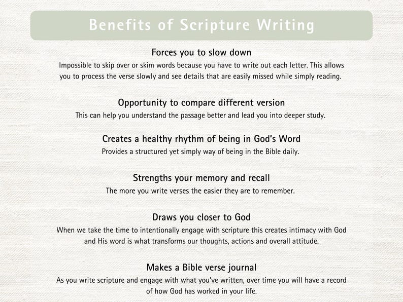 Forgiveness Scripture Writing Plan Printable, Bible Memory Verse ...