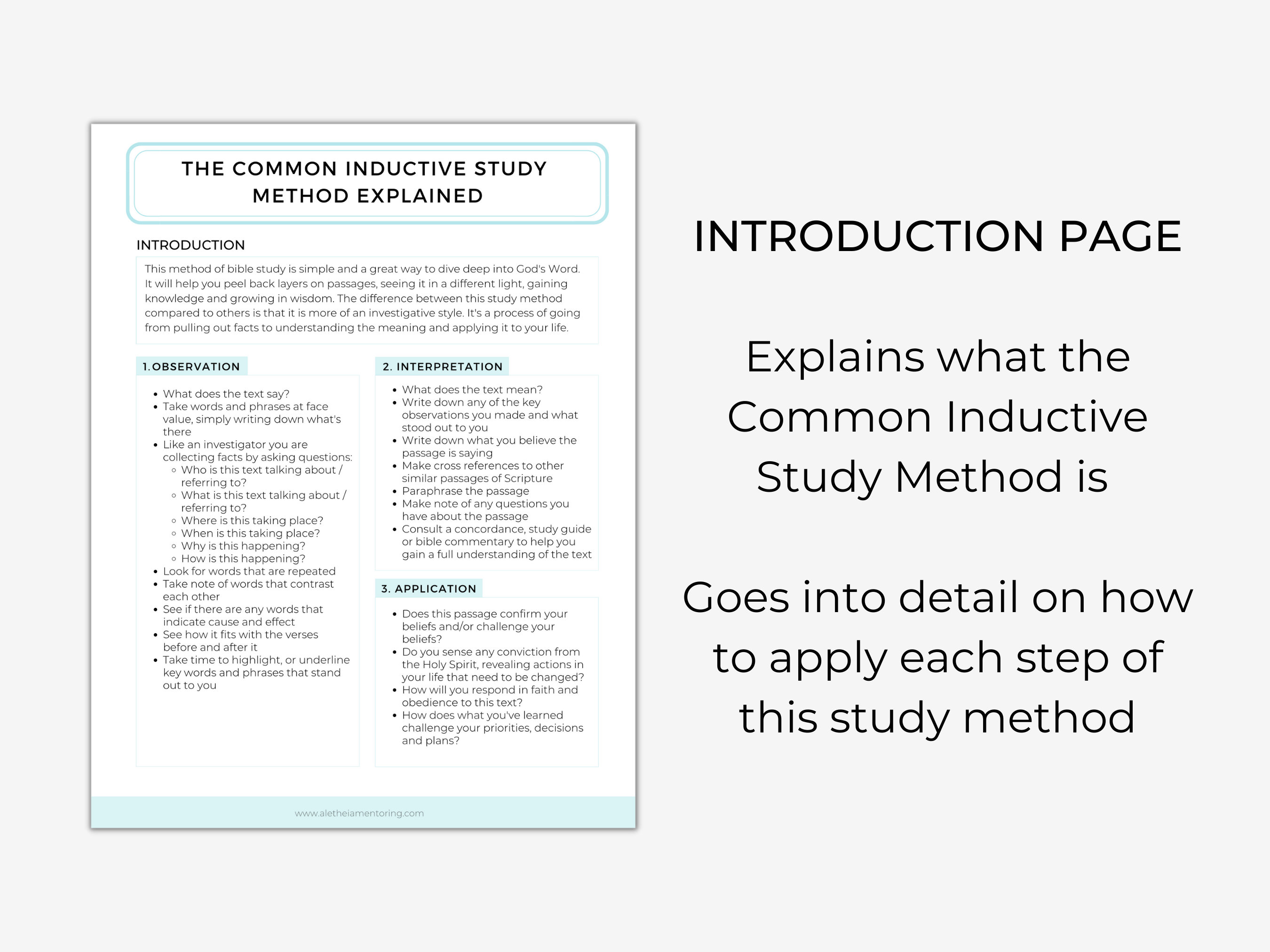 Printable Inductive Bible Study Worksheets, Guided Bible Journaling ...