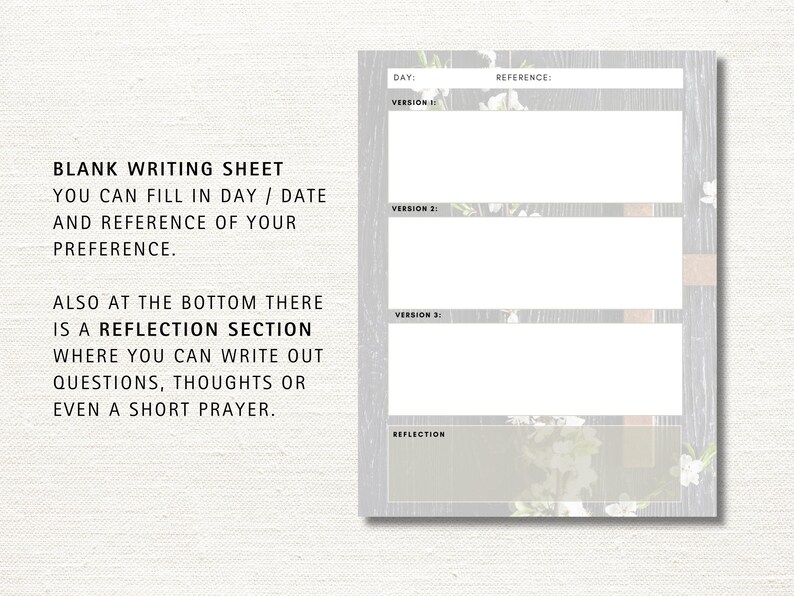 Forgiveness Scripture Writing Plan Printable, Bible Memory Verse Journal, Daily Devotion ...