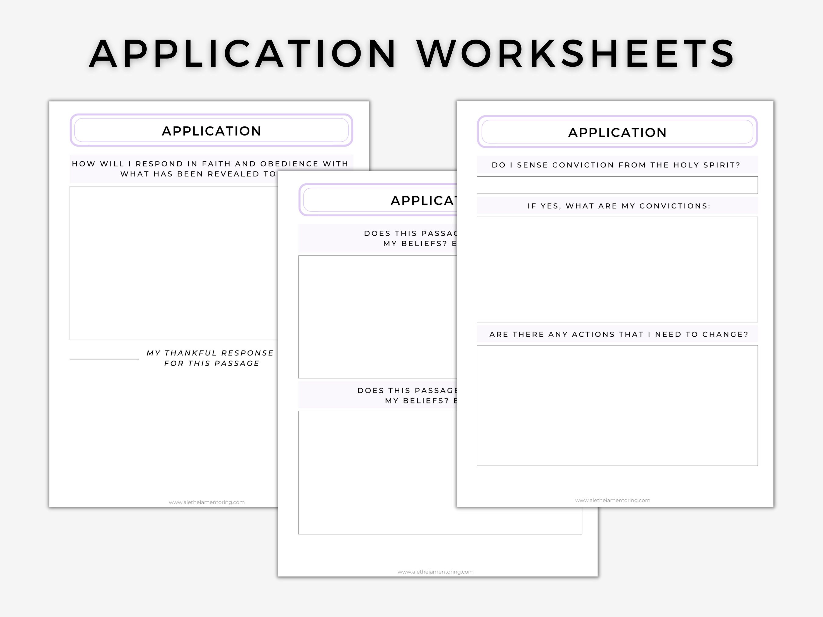 COMA Inductive Bible Study Guide Printable In-depth Scripture - Etsy