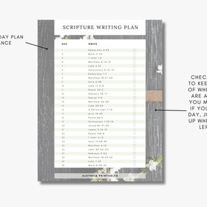Forgiveness Scripture Writing Plan Printable, Bible Memory Verse ...