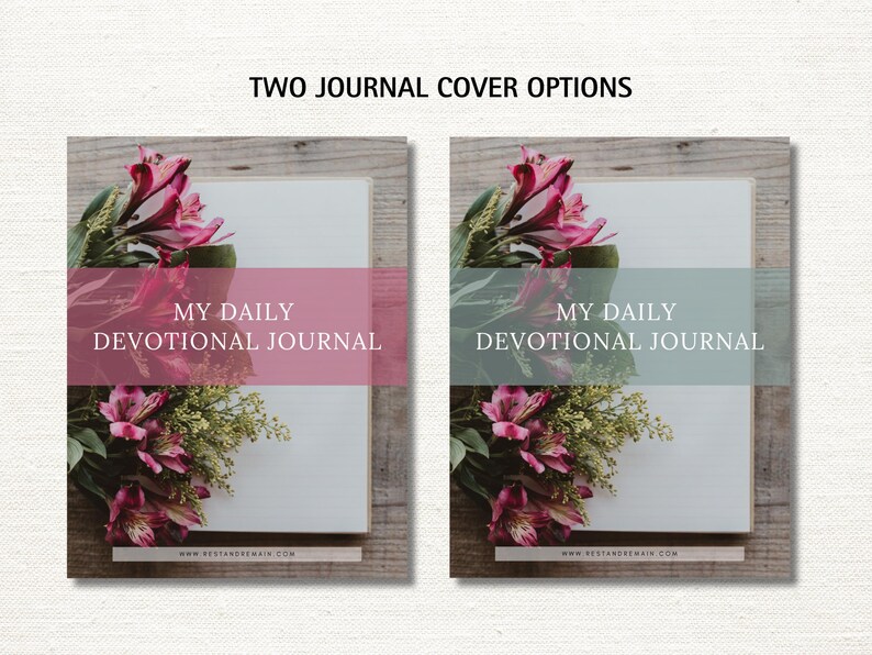 Daily Devotional Journal Printable, Bible Study Reflection Notes, Daily ...
