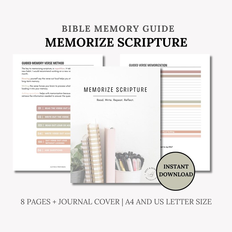 Scripture Memory - Etsy