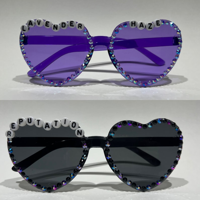 TAYLOR SWIFT Eras Tour Sunglasses Bedazzled Rhinestone Glasses - Etsy