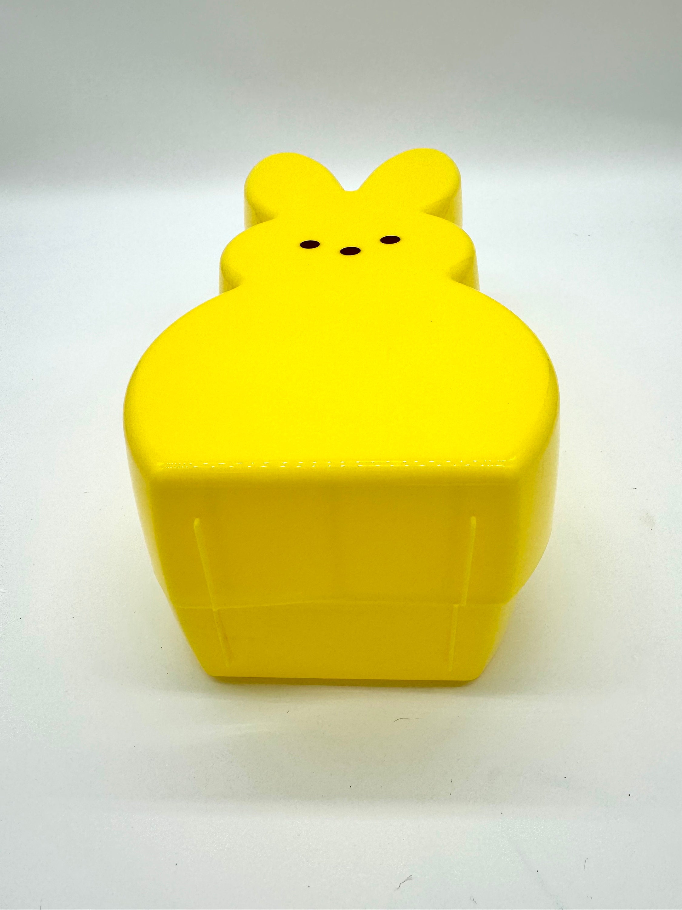 11.5 Extra Large Yellow Plastic Peeps XL Easter Bunny Candy Container ...