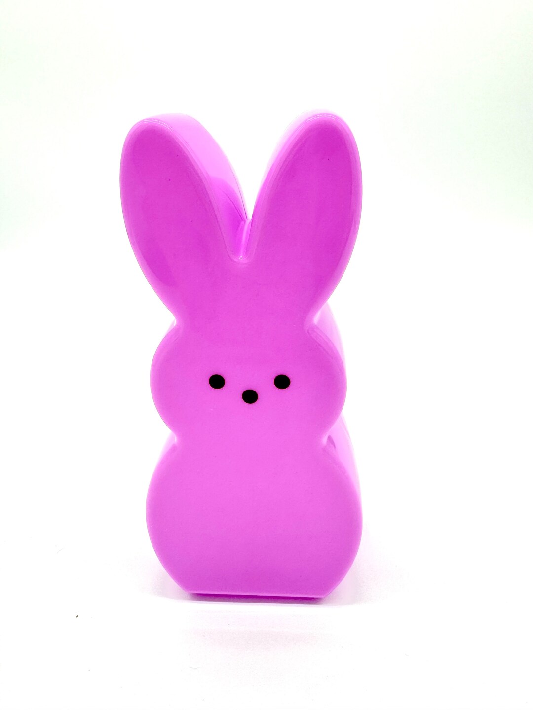 7.5 Medium Sized Fuchsia Plastic Peeps Easter Bunny Easter Decoration ...