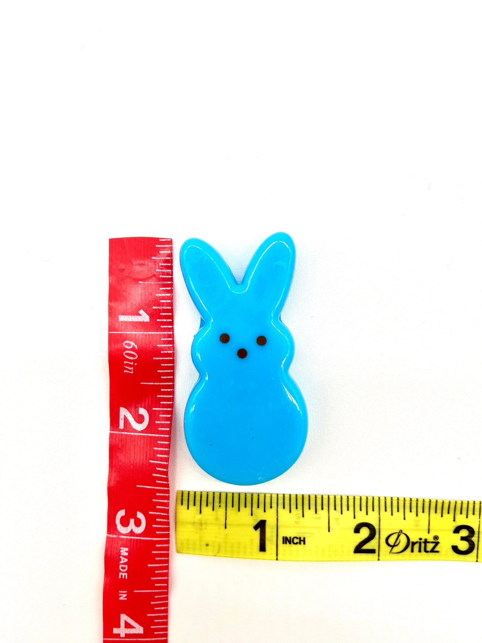 2.5 X 1.25 Mini Turquoise Blue Peeps Easter Bunny Easter Bunny Tree ...